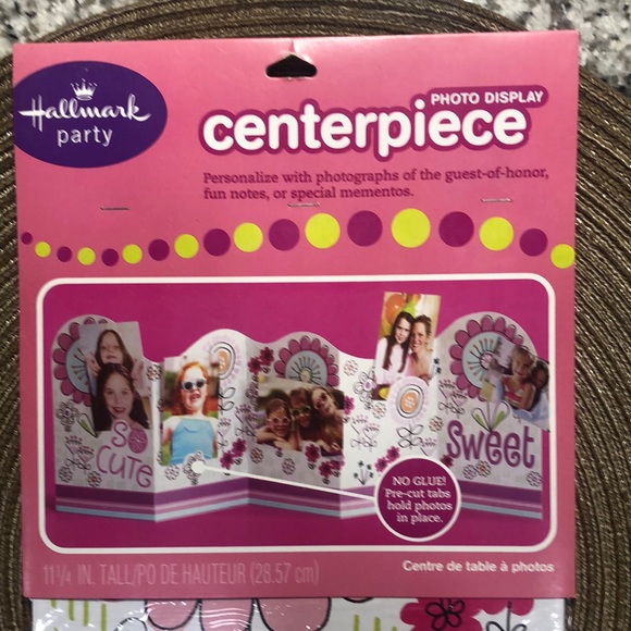 Hallmark | Party Supplies | Hallmark Photo Display Centerpiece | Poshmark